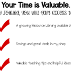 free resource library sign up - The Discovery Apple